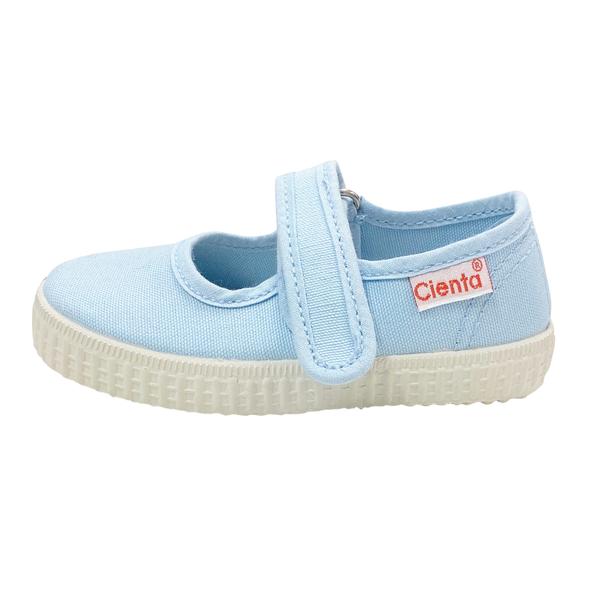 Cienta Mary Jane - Light Blue – East of Broad
